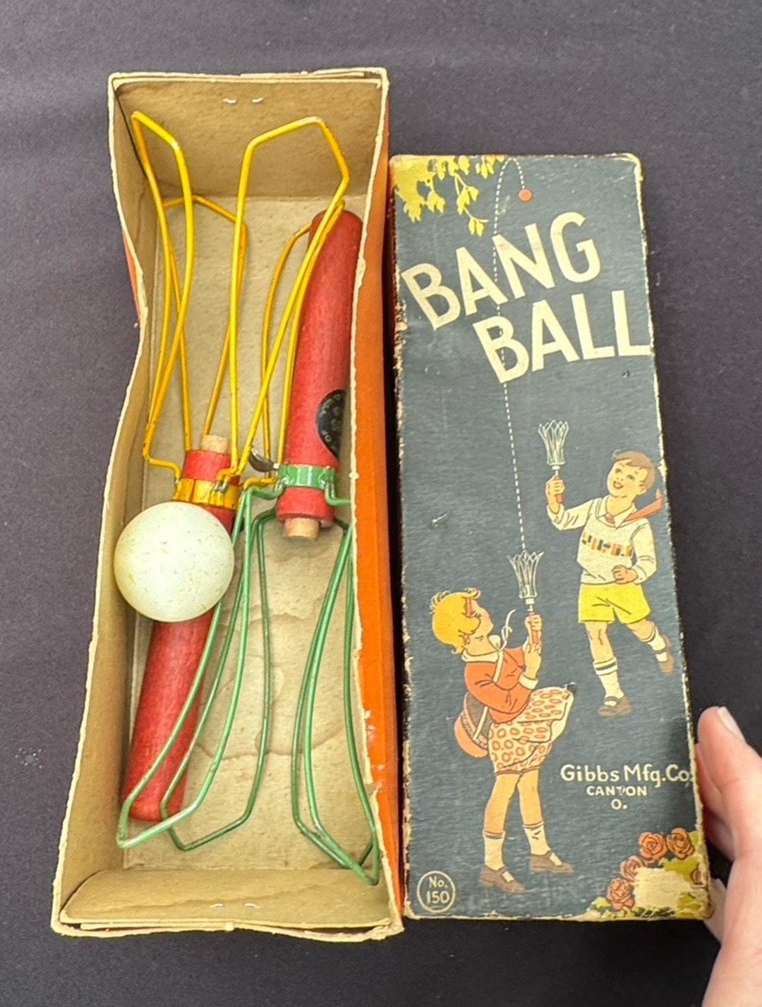 Rare Vintage Bang Ball Game 1938 Gibbs Mfg. Co. Complete -T22 - Etsy