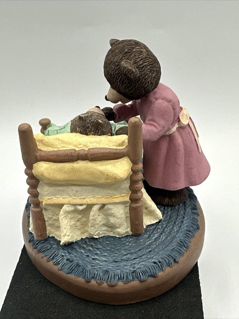 Hallmark Tender Touches "mother Tucks You in at Night” Figurine 1990 ...
