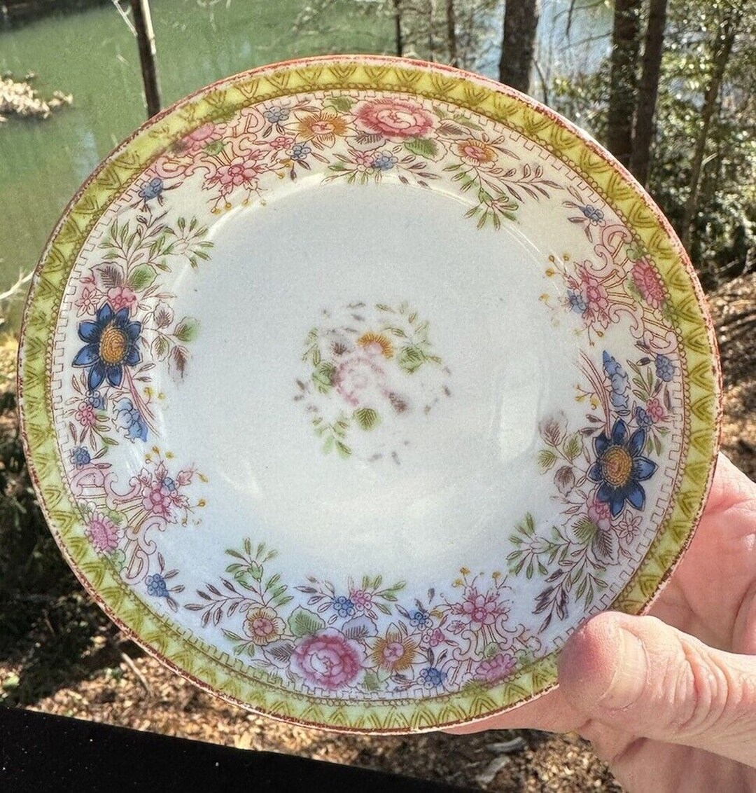 Nippon Morimura Gumi Decorated Gilded Floral Bowl Early 1900s Maple ...
