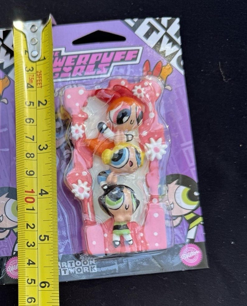 Vintage Cartoon Network Brand New Wilton the Powerpuff Girls Candle ...