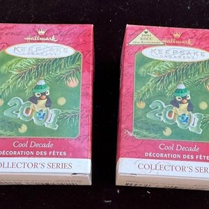 New! Hallmark 2001 Cool Decade & Signed Repaint Penguin Christmas ...