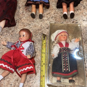 Lot of 9 1950s 1960s & 1970s Plastic Dolls * DO3 - Etsy