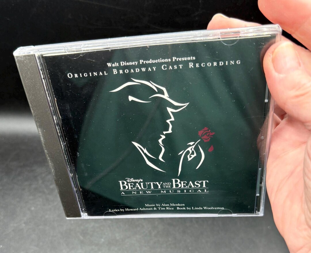 Disney’s Beauty and the Beast Audio CD Broadway Musical Alan Menken ...