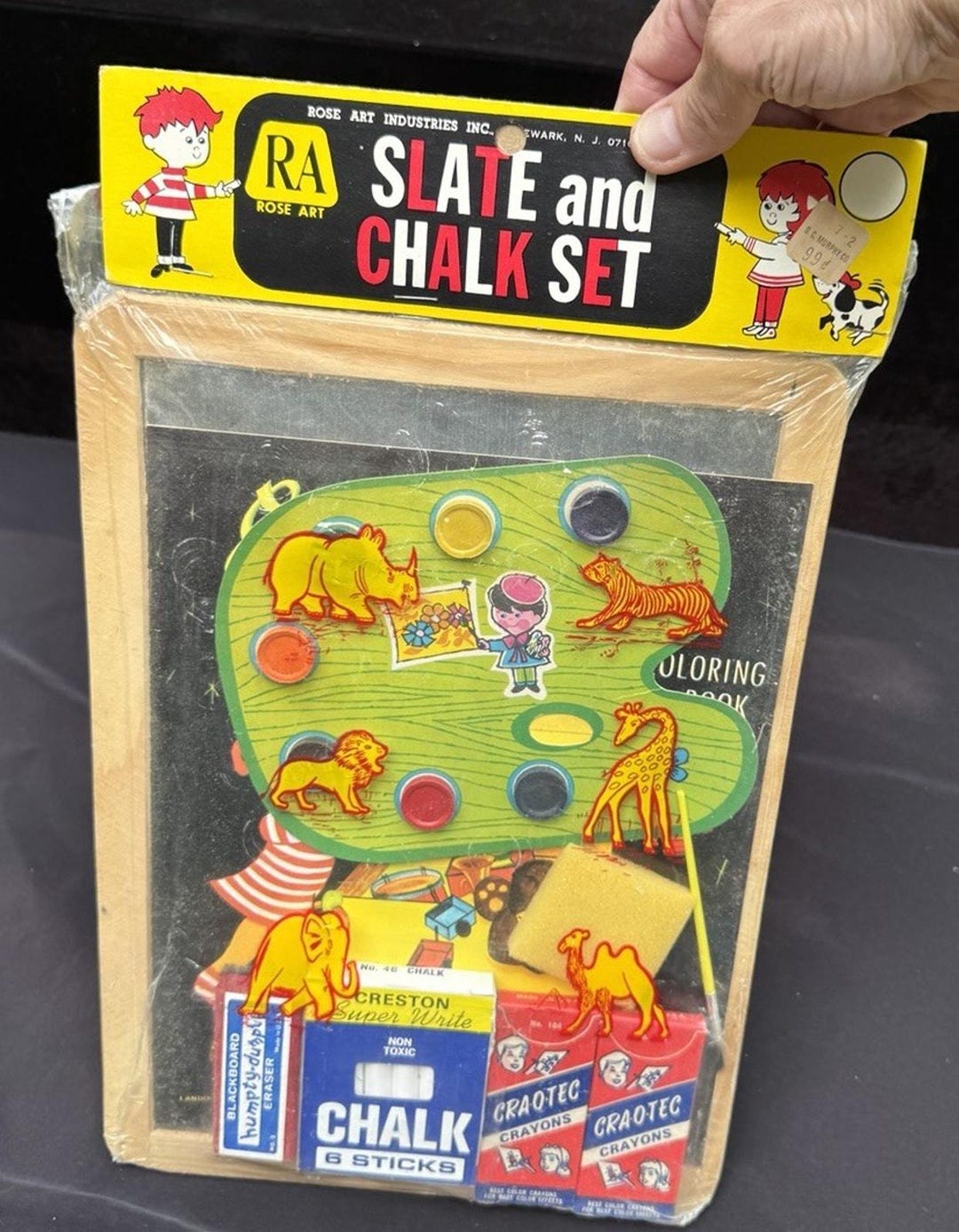 Vintage - RA Rose Art Industries - SLATE and CHALK Set - New in Package ...