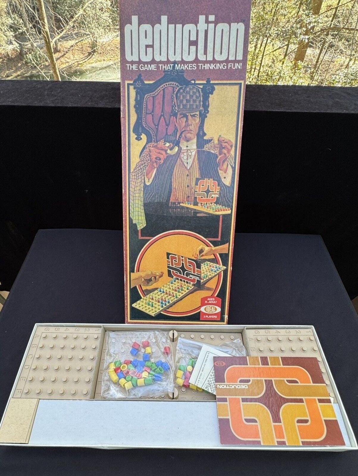 Vintage 1976 Deduction Board Game Strategy Ideal Games Excellent ...