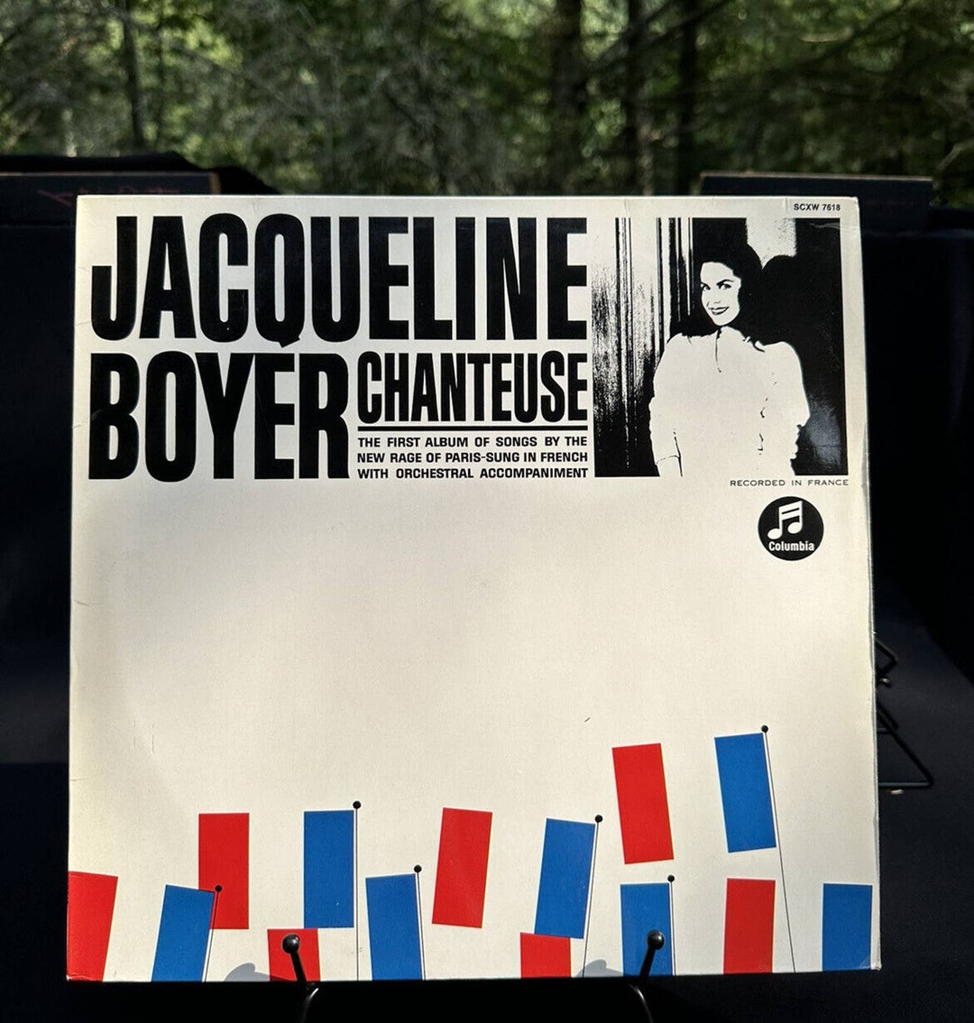 Jacqueline Boyer Chanteuse Vinyl LP Record Album France Excellent! - Etsy