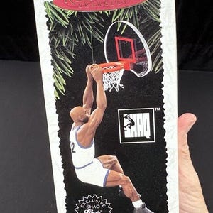 New Hallmark 1995 Shaquill O'neal Hoop Stars Collector's Series ...