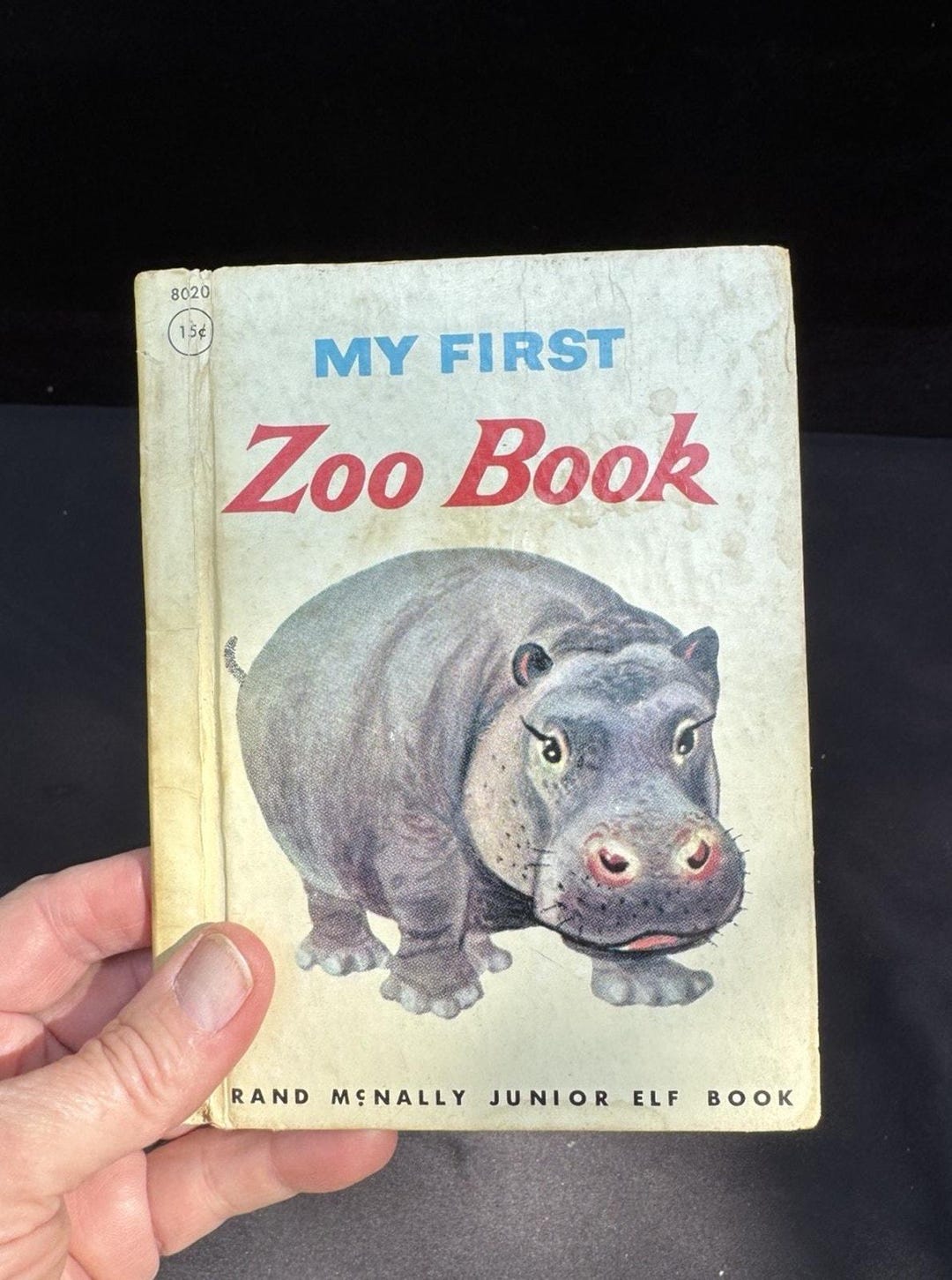 My First Zoo Book by Andy Cobb Rand Mcnally Junior Elf Hardcover ...