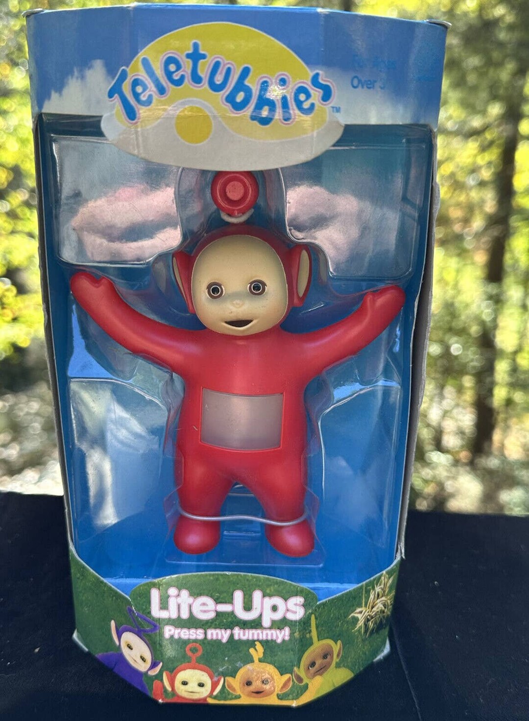 Teletubbies Lite-ups Po Press My Tummy Red Applause 1998 New in Box S59 - Etsy