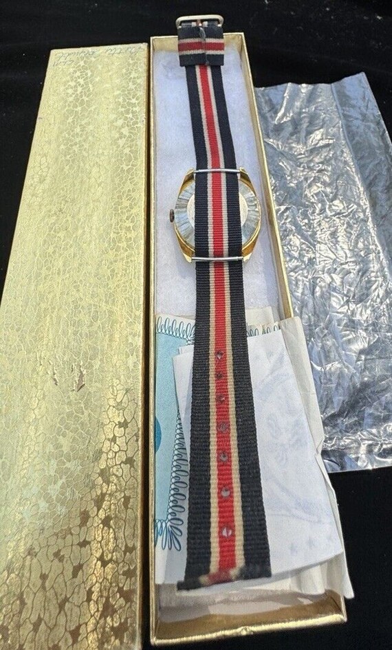 1970s DTC Spiro Agnew Swiss Political Cartoon Watch &… - Gem