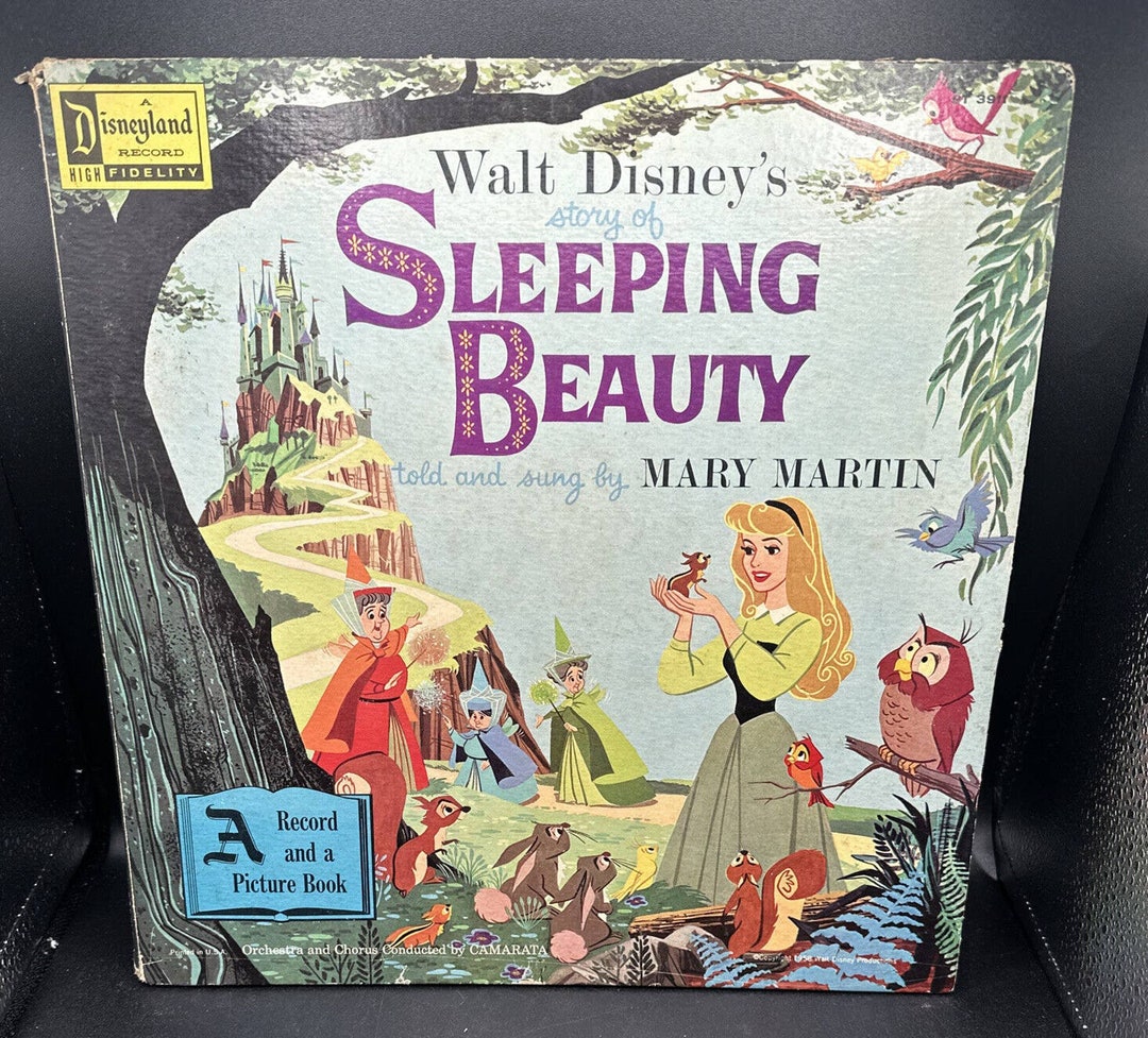 1958 Sleeping Beauty Disneyland Walt Disney Book Record Camarata ST3911 Hifi 33 - Etsy