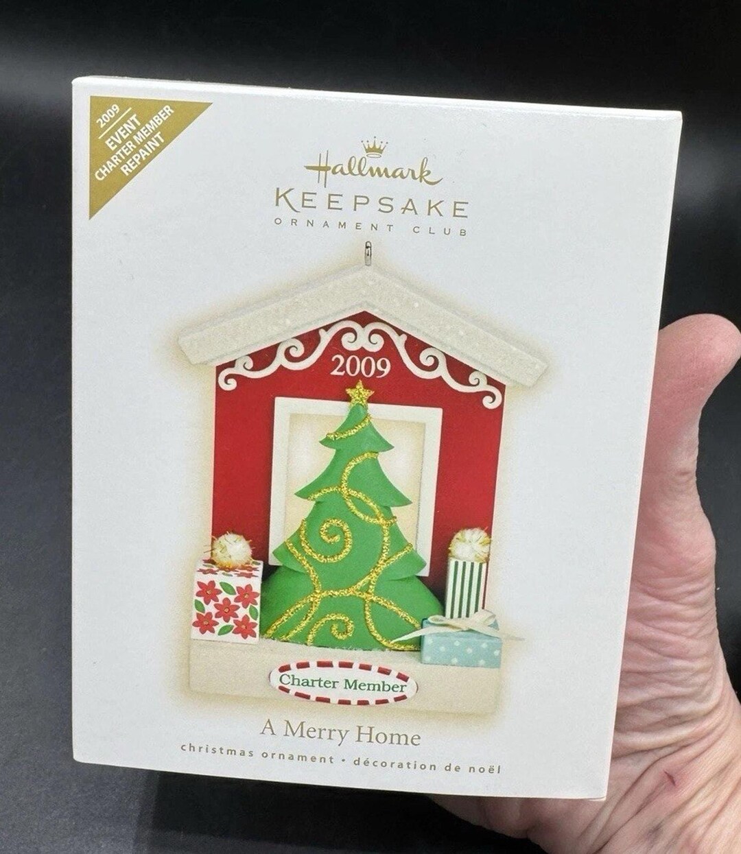 Hallmark KOC Club Ornament A Merry Home Charter Member Repaint -31D - Etsy