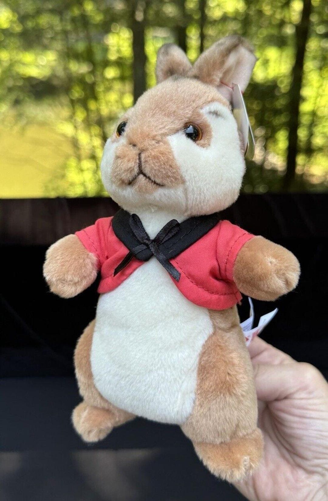 Ty Beanie Beatrix Potter Peter Rabbit Movie Flopsy the Bunny Rabbit 8 ...