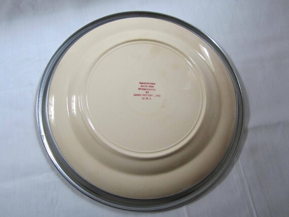Dining & Serving Farberware Leigh Potters Paris Plate Plates Home ...