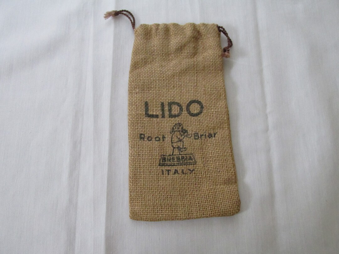 Lido Vintage Pipe Bag by Brebbia Italy - Etsy