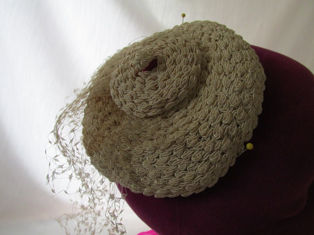 Vintage Small Designer Hat by Chanda Boutique as Is - Etsy