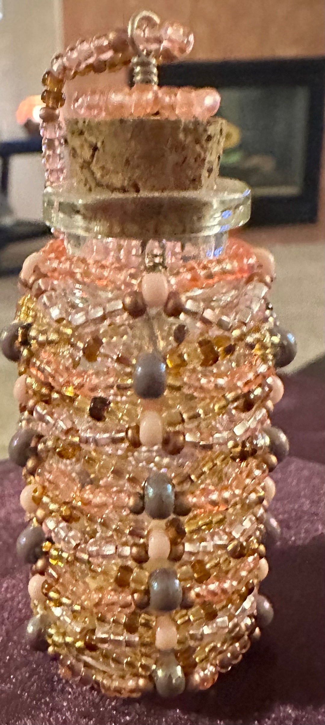 Hope Bottles focus Your Positive Intentions pinks/purples/golds With ...