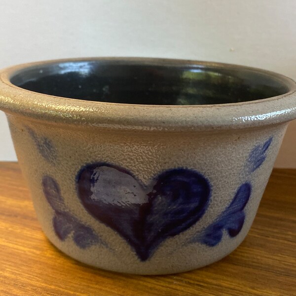 Rowe Pottery Heart - Etsy