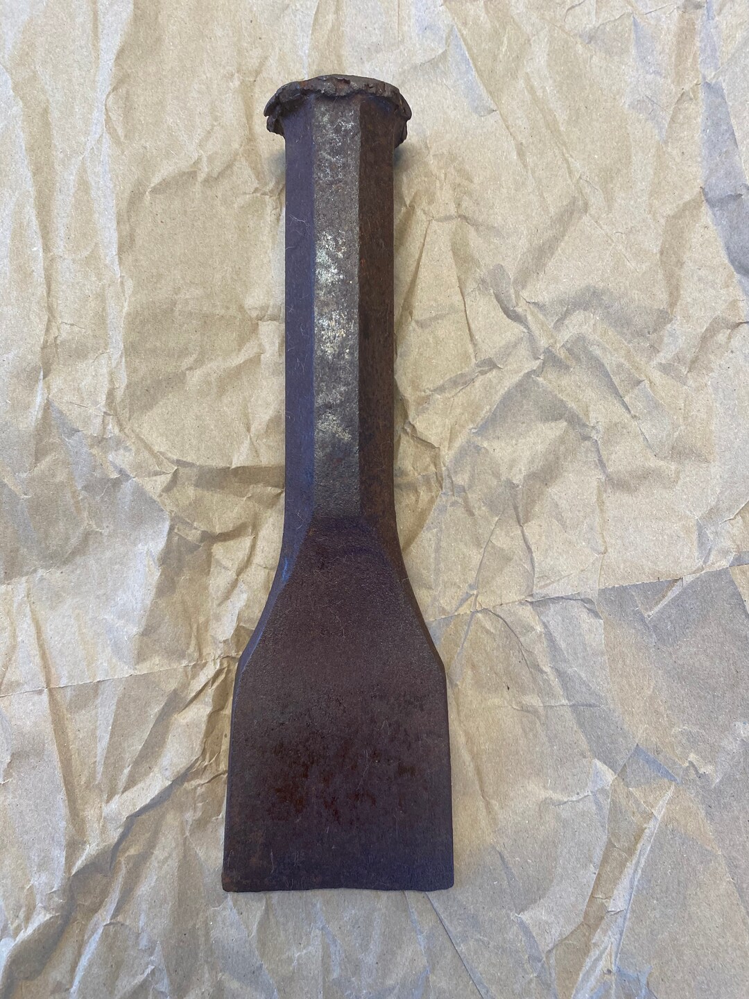 Primitive Hand Forged Wedge for Blacksmith and Wood Splitting - Etsy