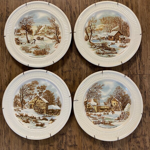 Homestead in Winter - Etsy