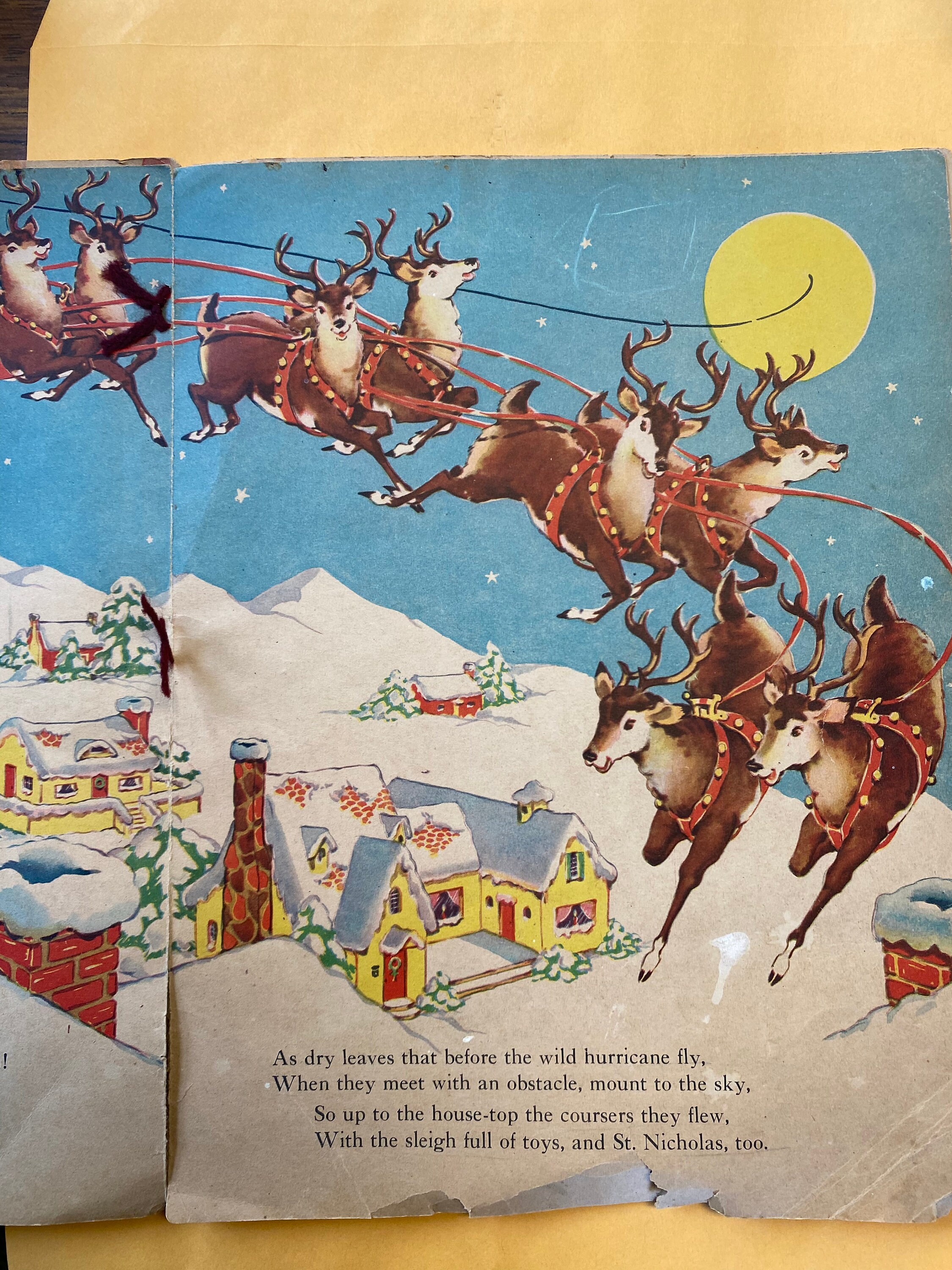 The Night Before Christmas Story Book, Ethel Hays, 1941 MCMXLI 219 ...
