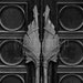 Miami University Alumni Hall Doors Black & White Wall Art. Oxford Ohio ...