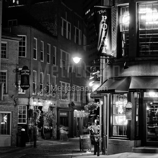 Boston Pictures Black & White. George Washington Statue Public Garden ...