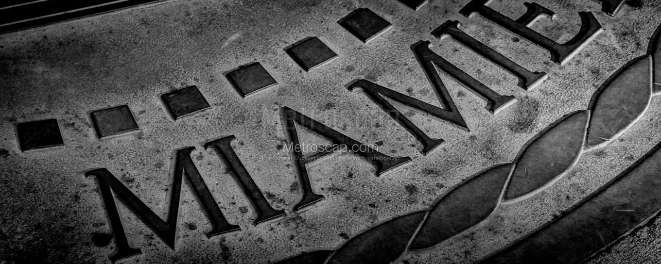 Miami University Seal Black & White Wall Art. Oxford Ohio Black and ...