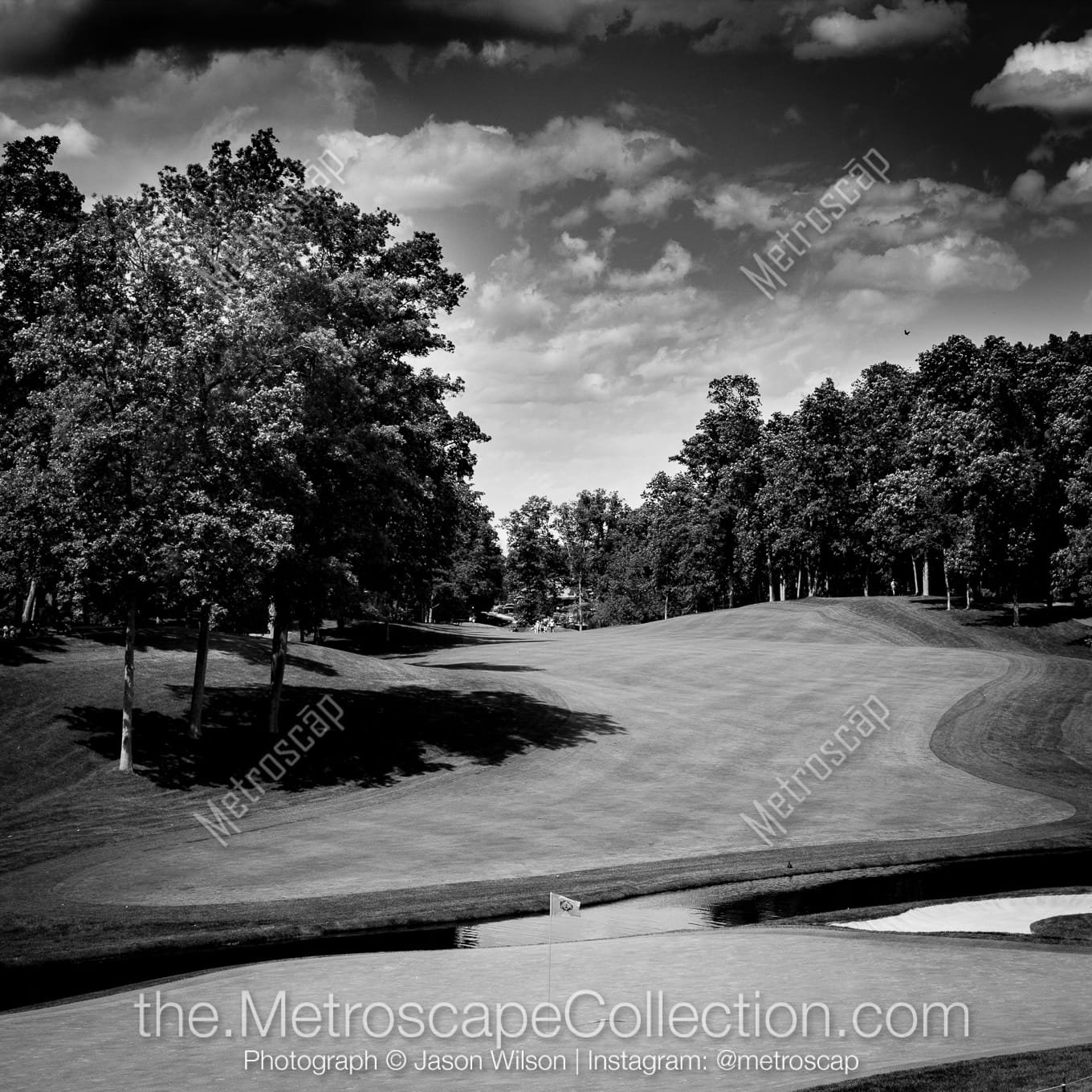 Black and White Golf Pictures, Muirfield Village Golf Club, Golf Course ...