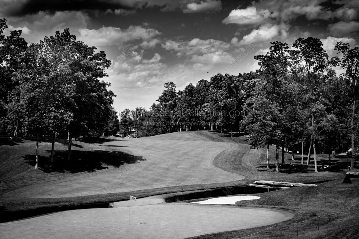 Black and White Golf Pictures, Muirfield Village Golf Club, Golf Course ...