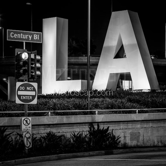 Black & White Los Angeles Photography Los Angeles California - Etsy