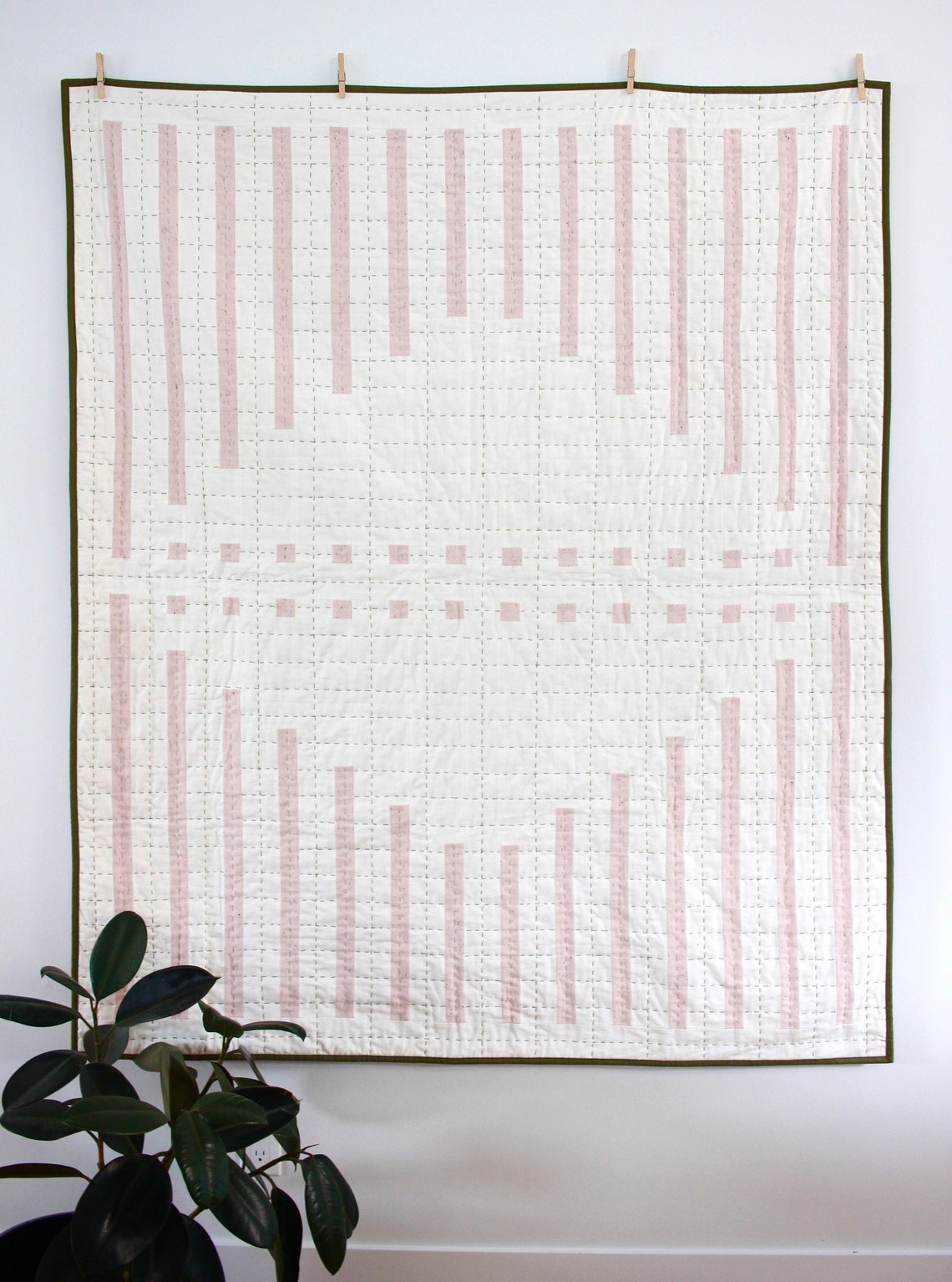 The Rows Quilt PDF Digital Pattern - Etsy