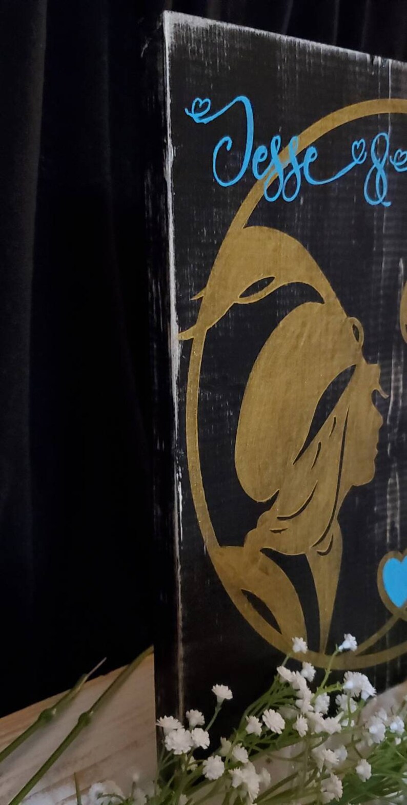 Cute Handmade Personalized Wooden Sign With Disney's | Etsy