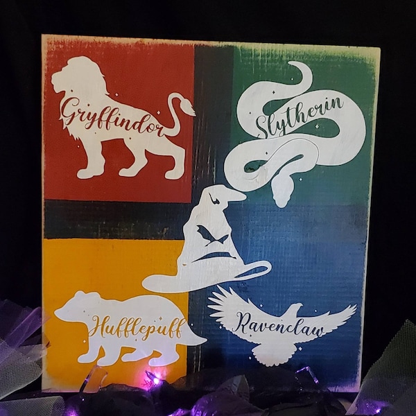 Sorting Hat Signs - Etsy