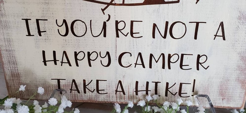 Cute and Fun Handmade Wooden Sign Saying Welcome to Camp - Etsy