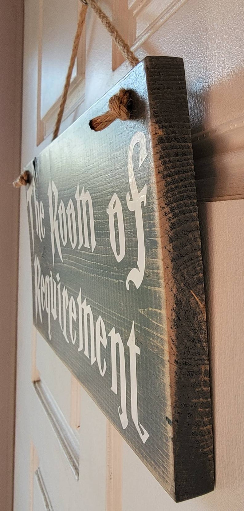 Magic World of H Pottery Hand Painted Wood Sign Room of - Etsy