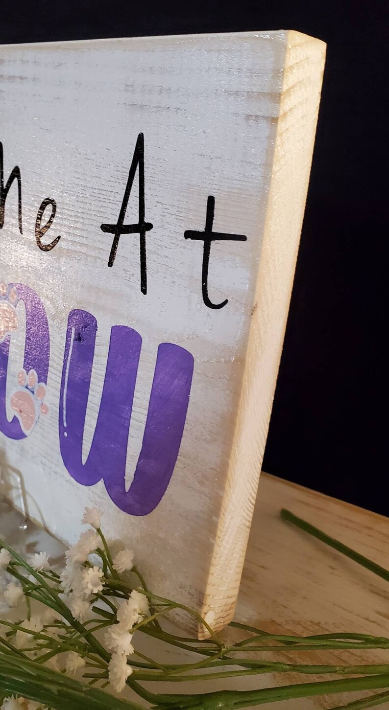 Cute and Fun Handmade Wooden Pet Sign Saying You Had Me at - Etsy