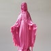 Pink Dripping Melty Virgin Mary Statue of Mary Pop Art Drip Decor - Etsy