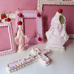 Fake Cake Frosting Icing Picture Frame Pop Art Cute Kawaii Dessert ...