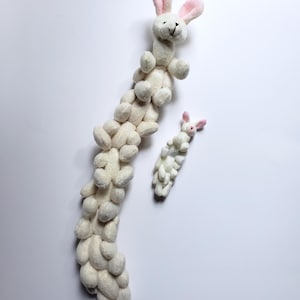 Long Bunny Centipede Creepycute Kawaii Mutant Plush Art Toy - Etsy