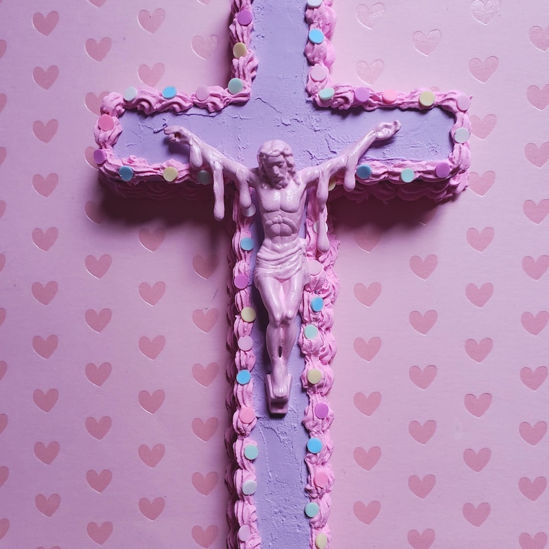 Kawaii Crucifix - Etsy