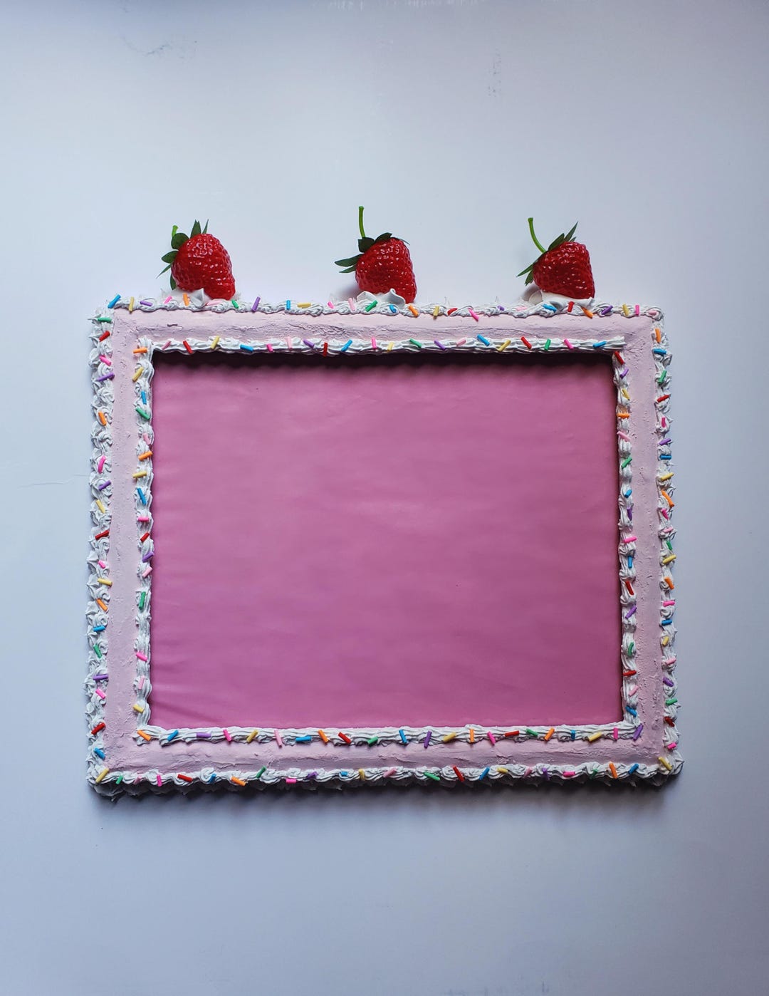 Fake Cake Frosting Icing Picture Frame Pop Art Cute Kawaii Dessert ...