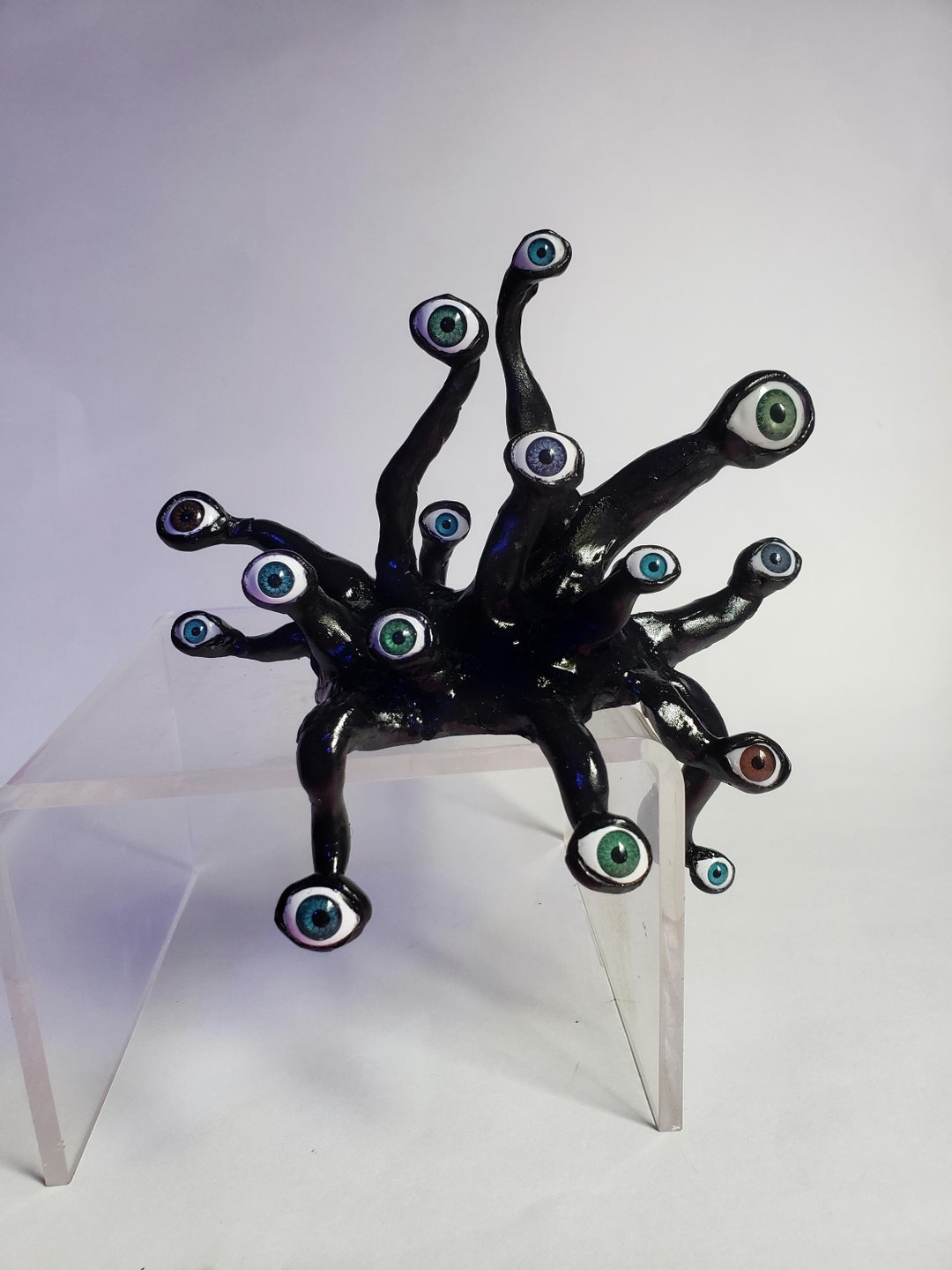 Creepy Black Watcher Eyes Eyeball Horror Macabre Dark Decor - Etsy