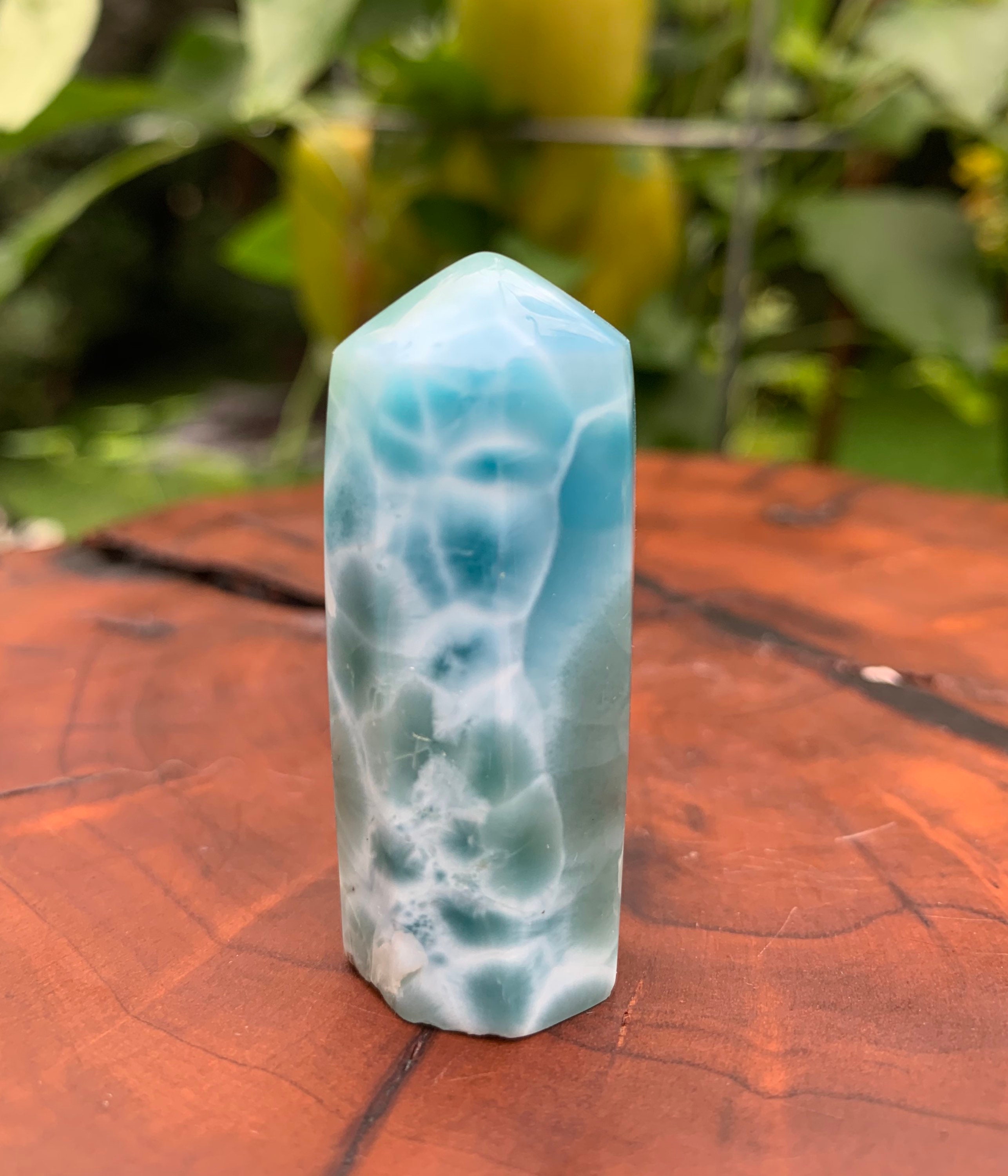 Figurines Art & Collectibles Larimar Tower Sculpture etna.com.pe