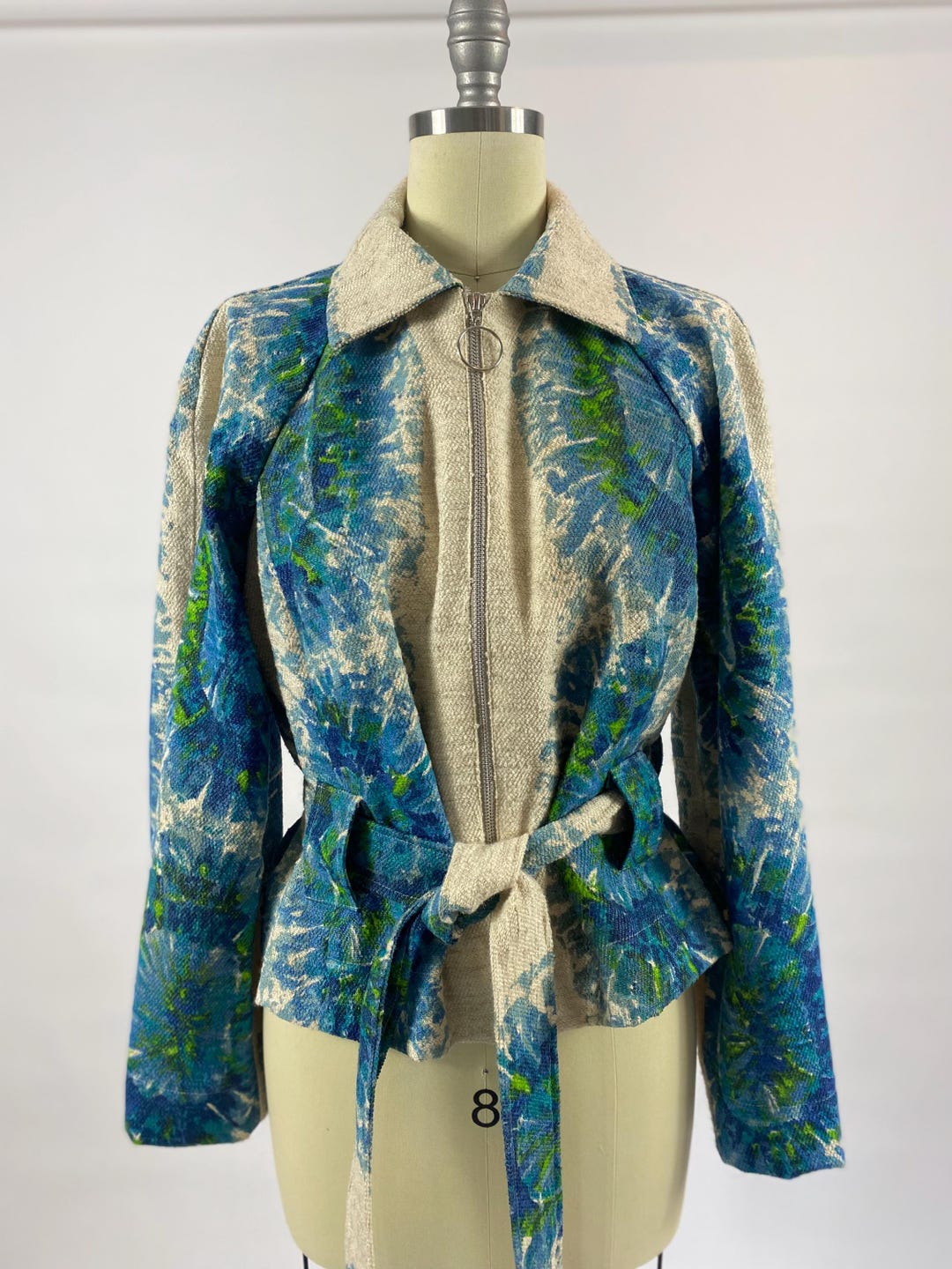 Upcycled Jacket, Vintage Coat, Repurposed Jacket, Sustainable Coat - Etsy