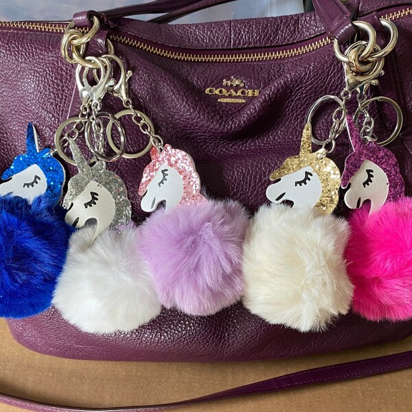 Fluffy Plush Unicorn - Etsy