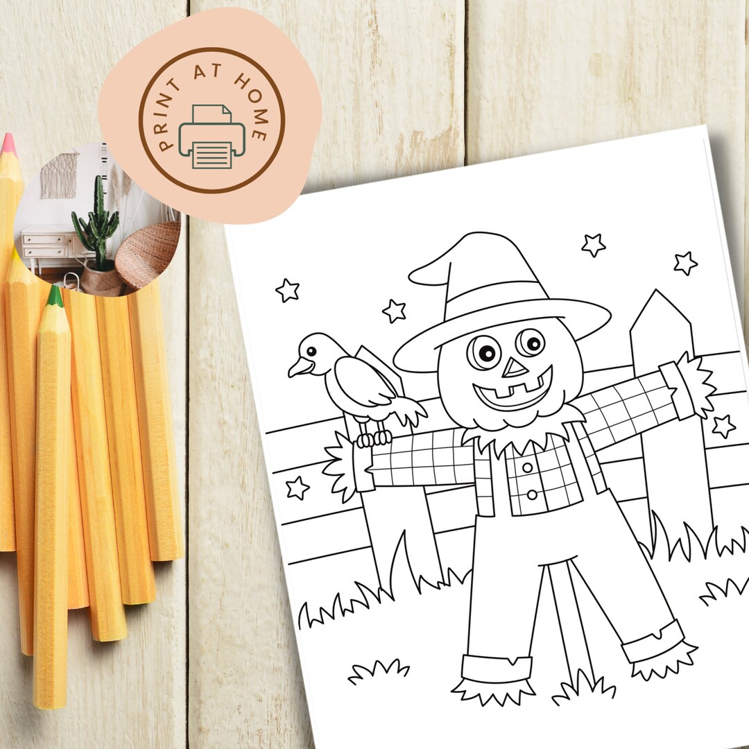 Halloween Fall Autumn Coloring Sheets Printable Coloring Pages Coloring ...