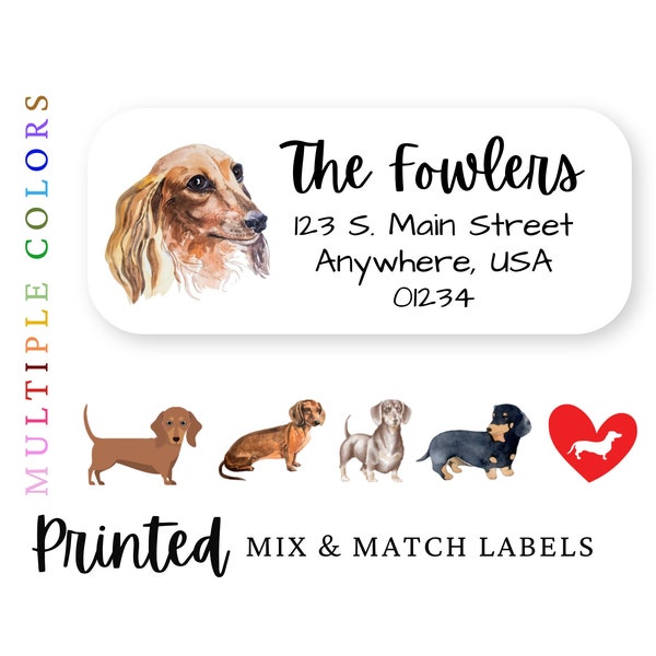 Dachshund Sticker - Etsy