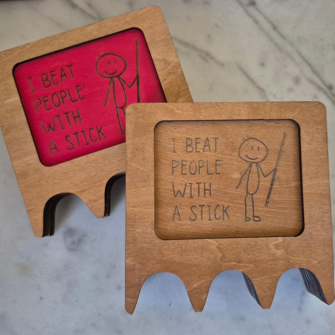 Funny Q Claw Holder, Tabletop Cue Stick Holder, Custom Weighted Pool ...