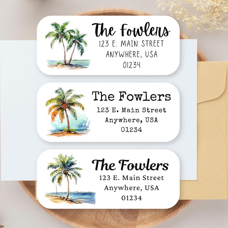 Return Address Tree Stamp - Etsy